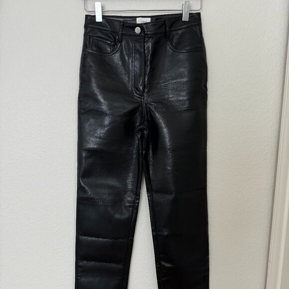 Aritzia | Pants & Jumpsuits | Aritzia Faux Leather Pants | Poshmark